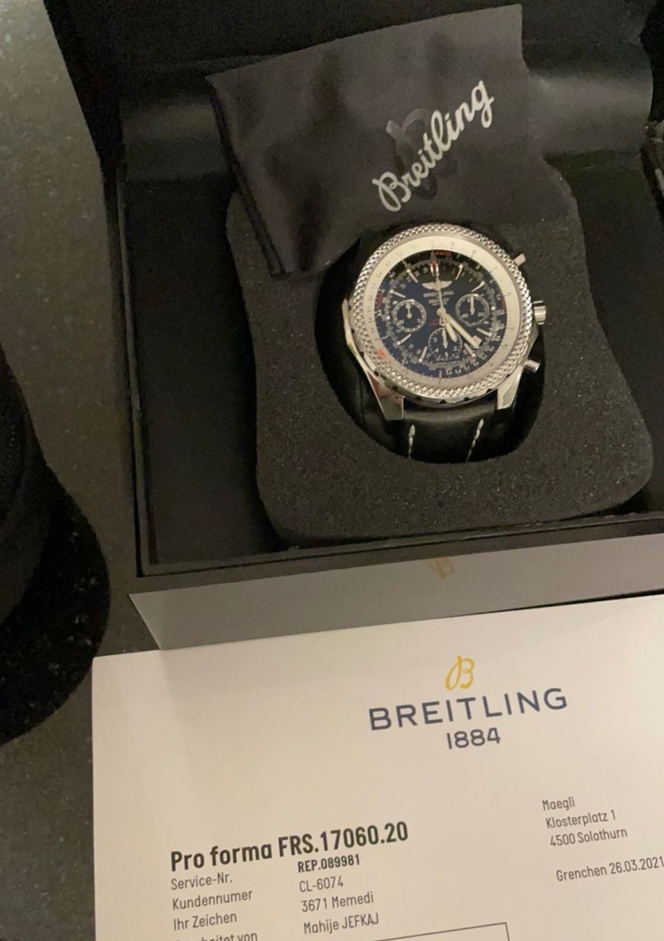 Breitling for Bentley A2536212/B686 (Gebraucht) in Aarwangen für CHF 5 ...