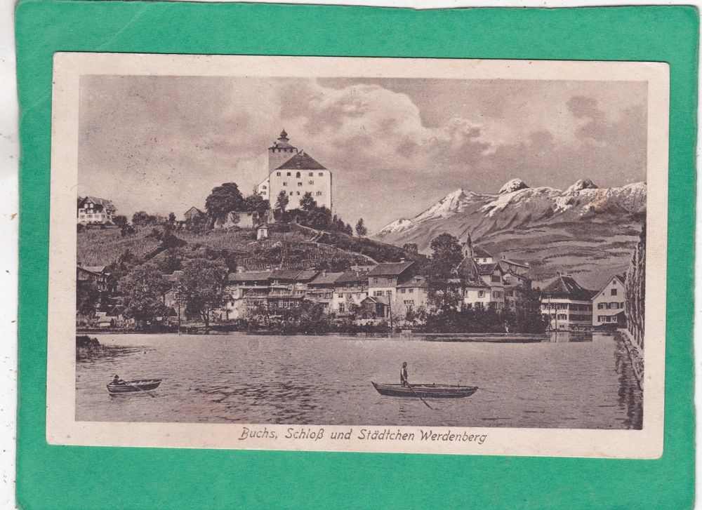 Buchs Schloss und Städtchen Werdenberg (Gebraucht) in Herisau für CHF 1 ...