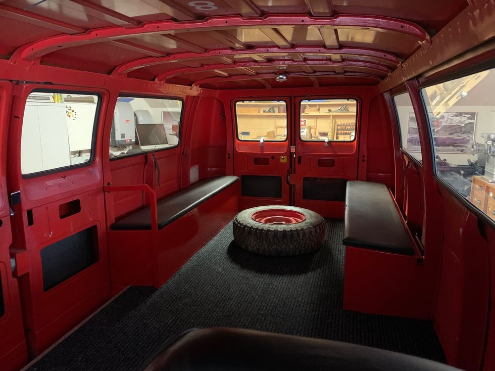 Mowag 1978 Dodge B300 5,2l V8 Feuerwehr Oldtimer mit 23000km (Gebraucht ...
