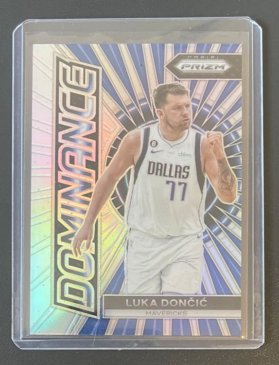 NBA Luka Doncic 2023-24 Panini Prizm Dominance Silver Card (Neu (gemäss Beschreibung)) in Muri b ...