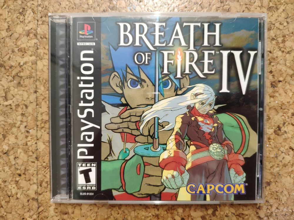 PS1 Breath of Fire IV 4 NTSC US Capcom Anime RPG (Neu (gemäss ...