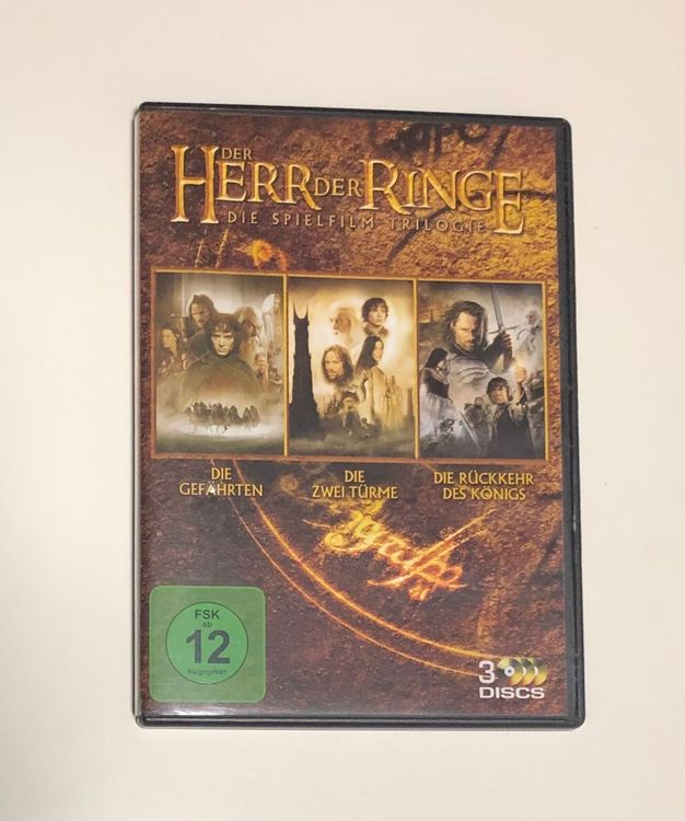 Der Herr der Ringe Triologie DVD (Gebraucht) in Pfäffikon SZ für CHF 5 – mit Lieferung auf ...