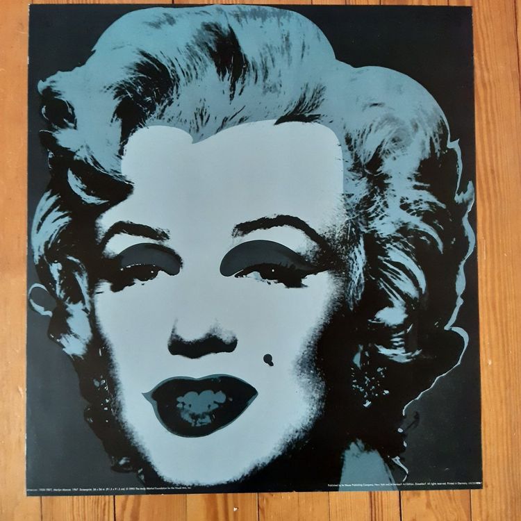 Andy Warhol "Marilyn Monroe" schwarz/grau/ (Gebraucht) in Basel für CHF ...