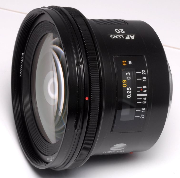 MINOLTA AF 20mm f/2.8 Superweitwinkel | Kaufen auf Ricardo