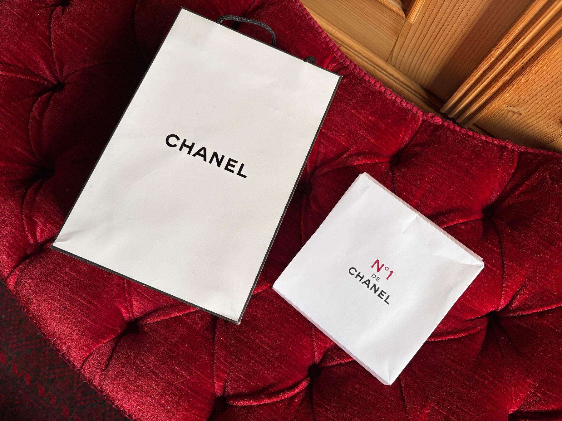 CHANEL LA COLLECTION SET DE 3 COTTONS LAVABLES + Tashe Neu (Neu und ...