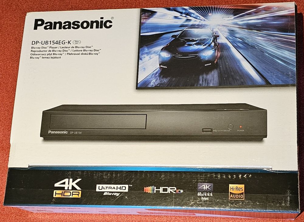 Panasonic DP-UB154EGK 4K Blu-ray Player - Neu ! (Neu und ...
