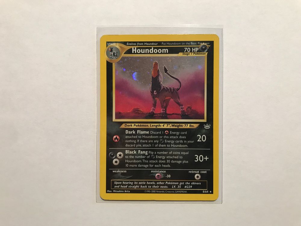 Houndoom holo Neo Revelation EN (Gebraucht) in Hagendorn für CHF 23 – mit Lieferung auf Ricardo ...