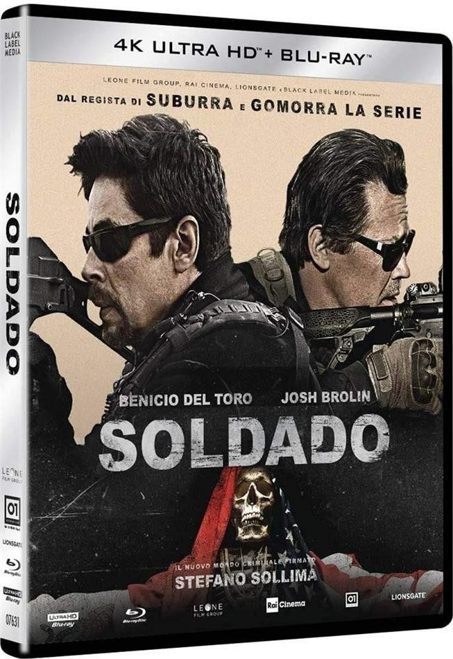 Soldado - Sicario 2 (2018) (4K Ultra HD + Blu-ray) (Nuovo (secondo la ...