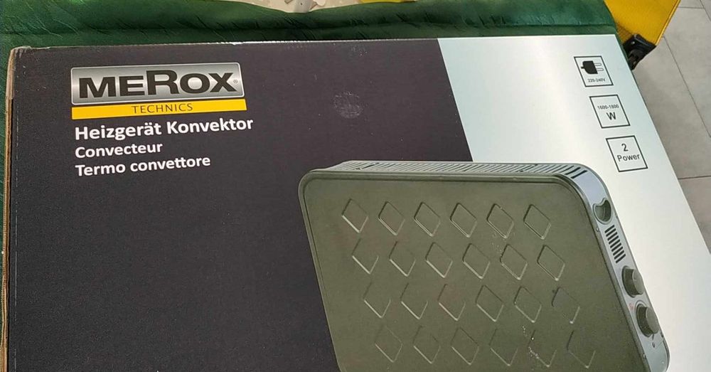 Merox Heizgerät Konvektor 1800 W 2 power ganz neu günstig | Kaufen auf ...