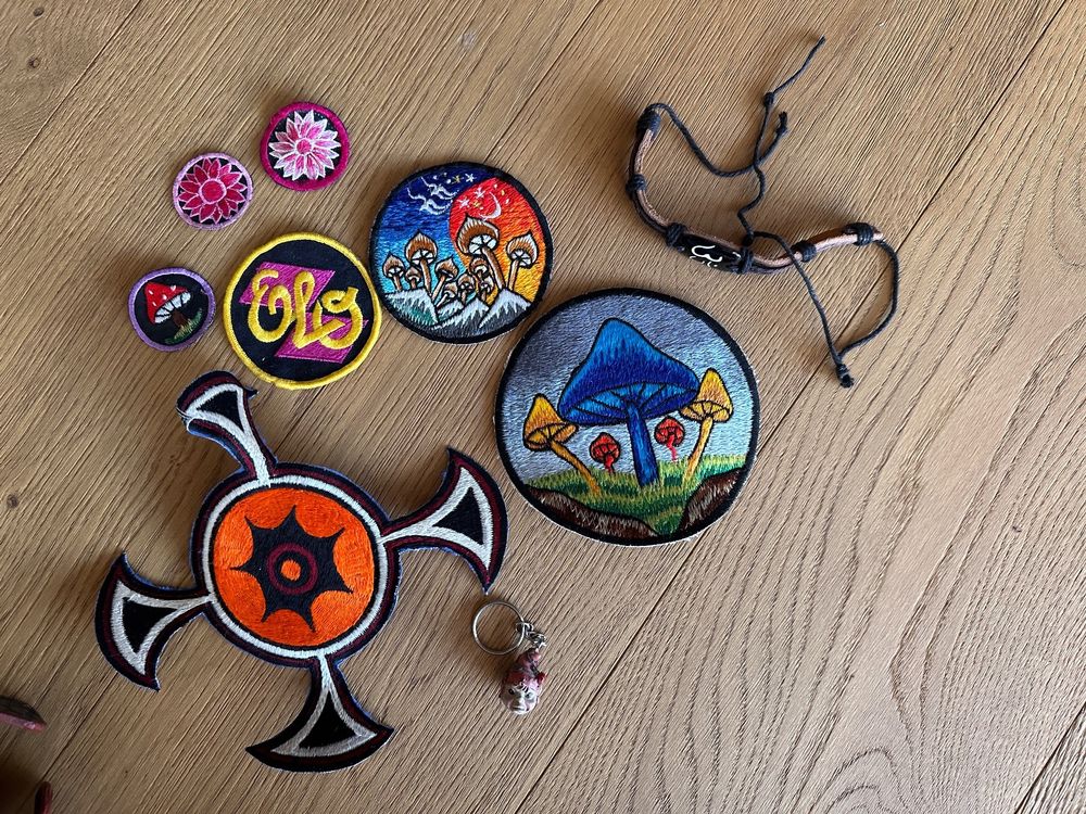 Aufnäher Goa-Set inkl. Armband & Kobold (Neu (gemäss Beschreibung)) in ...