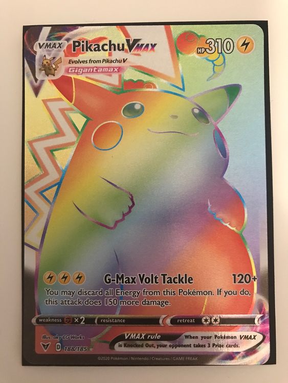 Pikachu Rainbow VMAX (Gebraucht) in Einsiedeln für CHF 135 – mit ...