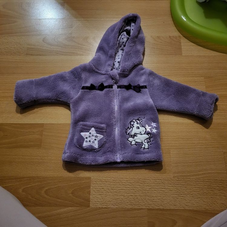 Baby Plüschjäckli Gr.50 Einhorn (Gebraucht) in Samstagern für CHF 5 – mit Lieferung auf Ricardo ...