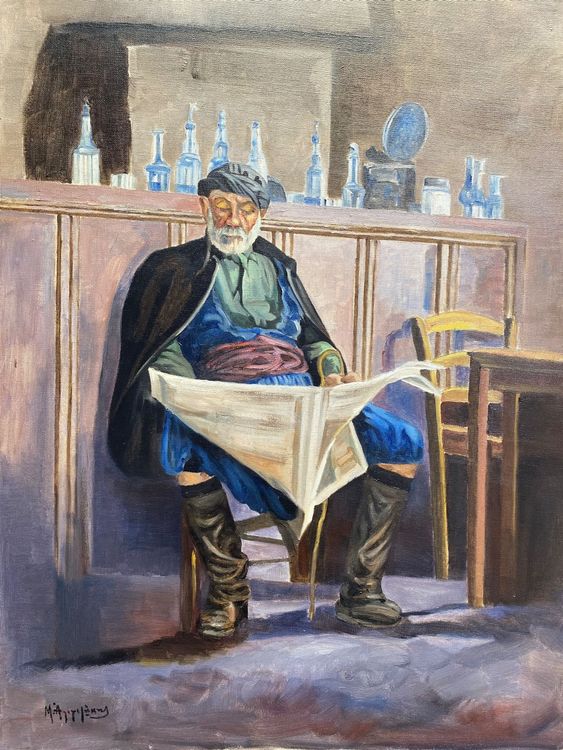 Ölgemälde von Michalis Angelakis 60 X 80 CM (Gebraucht) in Küsnacht ZH ...