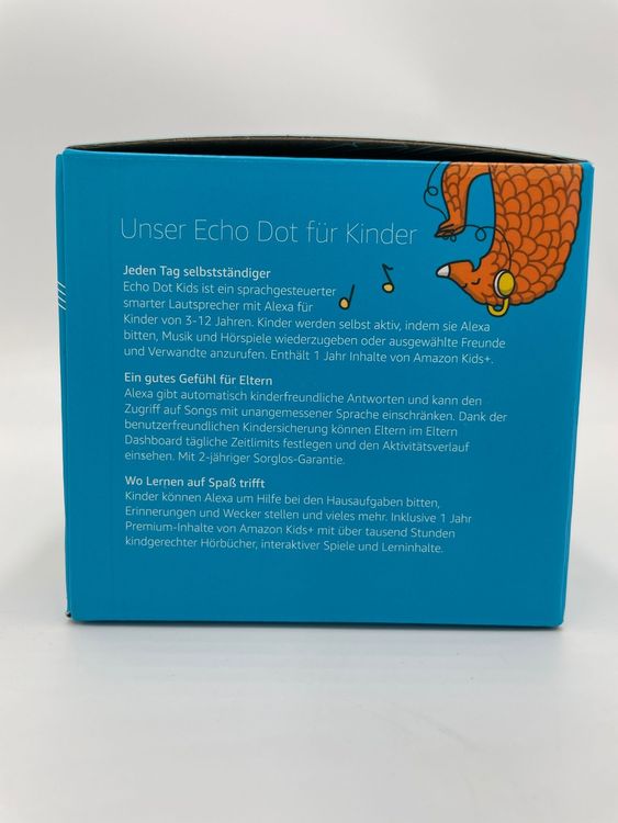 Amazon Echo Dot Kids Edition 5. Gen Smart Lautsprecher Eule (Neu und ...