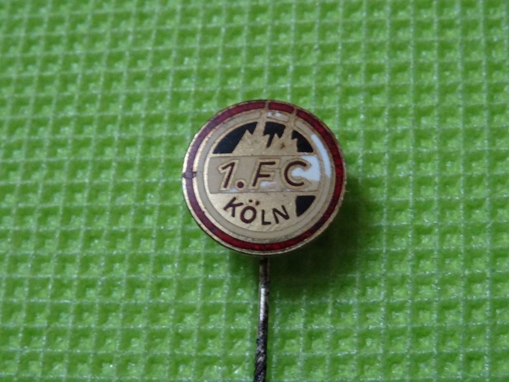 1. FC Köln Anstecker Pin Vintage Fussball Fanartikel (Gebraucht) in ...
