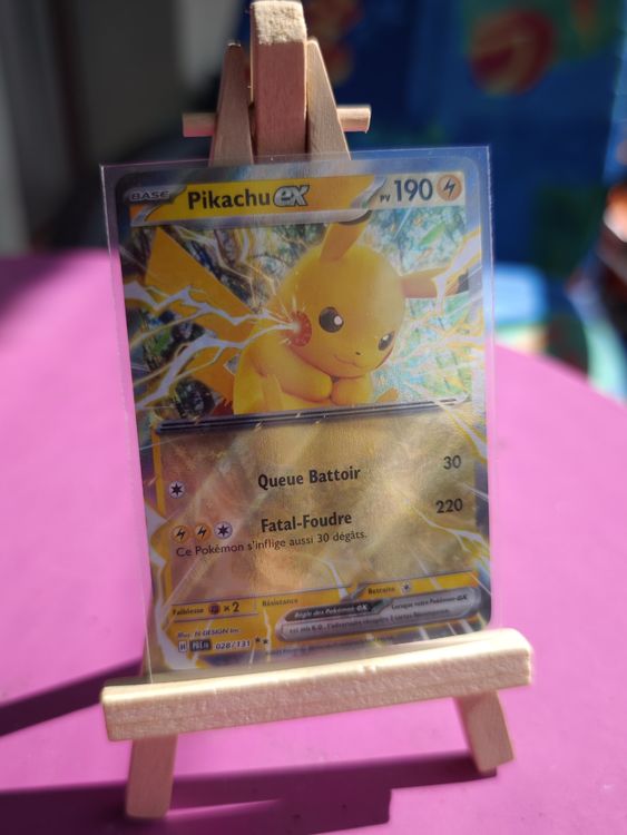 Carte Pokémon Pikachu EX 190 PV | Kaufen auf Ricardo