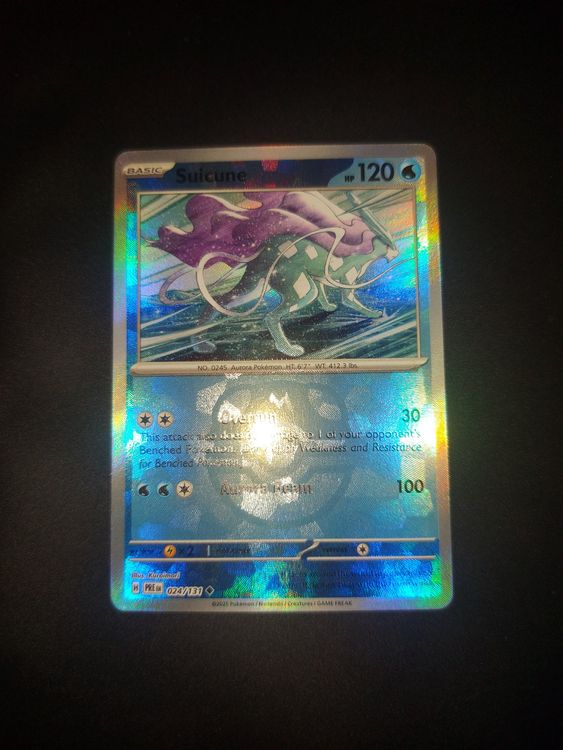 Suicune MASTERBALL #024 Prismatic Evolution EN (PRE) (Usato) a Biasca ...