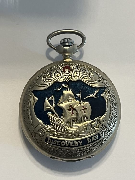 Pocket Watch Molnija Discovery Day 500 Years Discovery Ameri (Gebraucht ...
