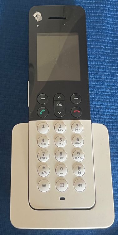 Telefon HD-Phone Davos mit Ladestation weiss | Kaufen auf Ricardo