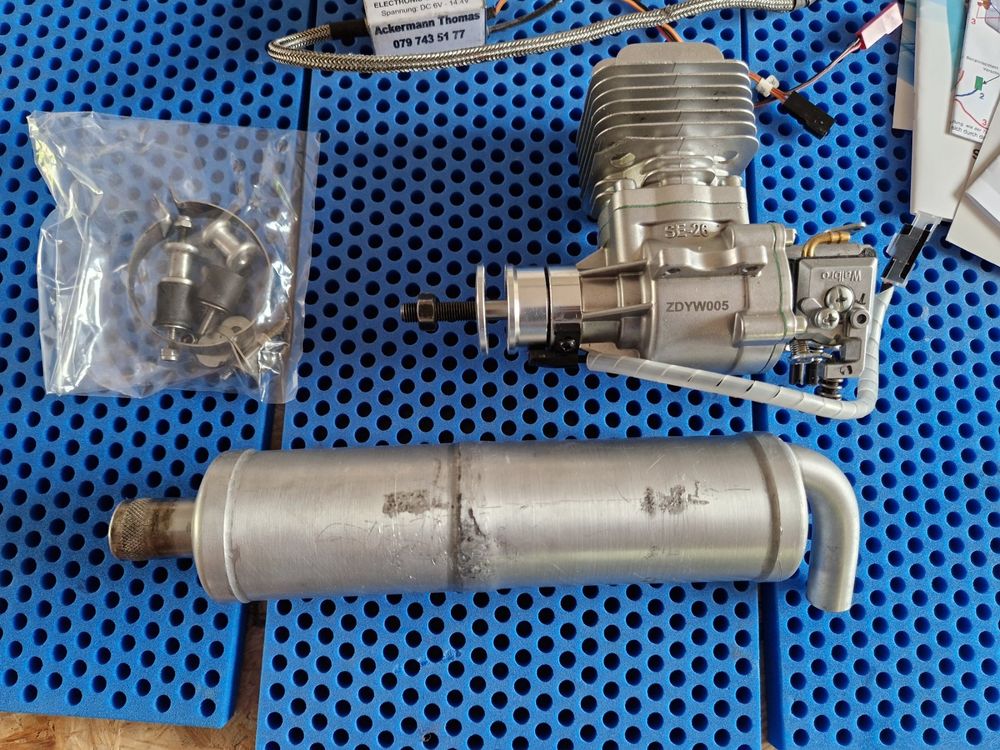 RCGF SE-26cc mit Pefa Schalldämpfer | Kaufen auf Ricardo