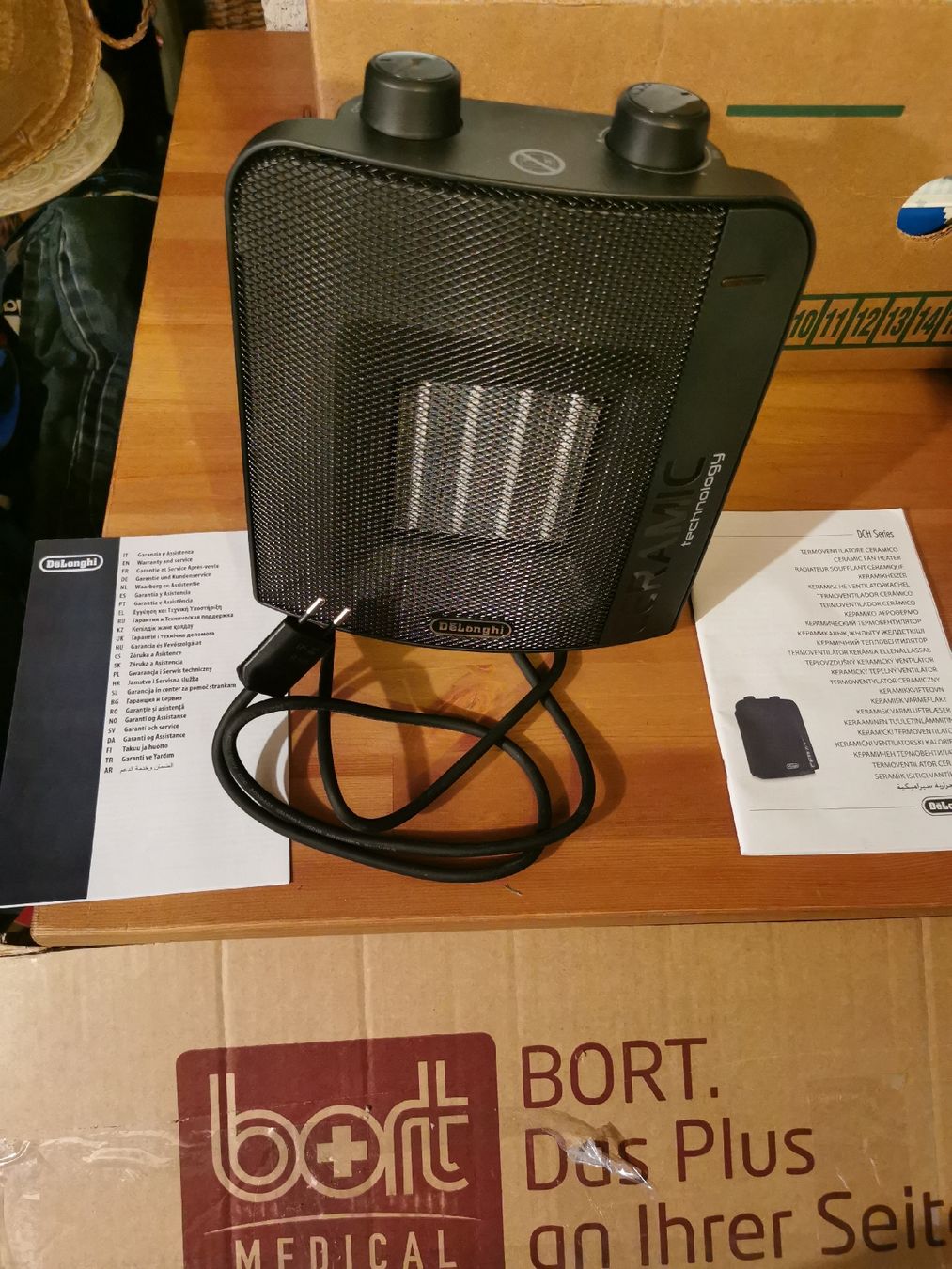 DeLonghi Keramik Heizlüfter - Schnell die Kälte vertreiben! (Neu ...