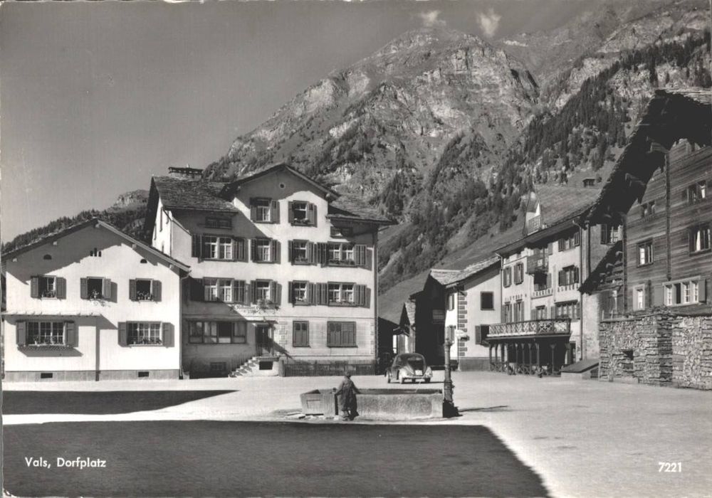 Vals, Dorfplatz, Jules Geiger | Kaufen auf Ricardo