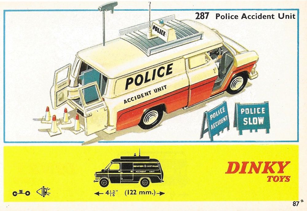 Dinky Toys Ford Transit Police (1965*) 1:43 (Gebraucht) in Zofingen für ...