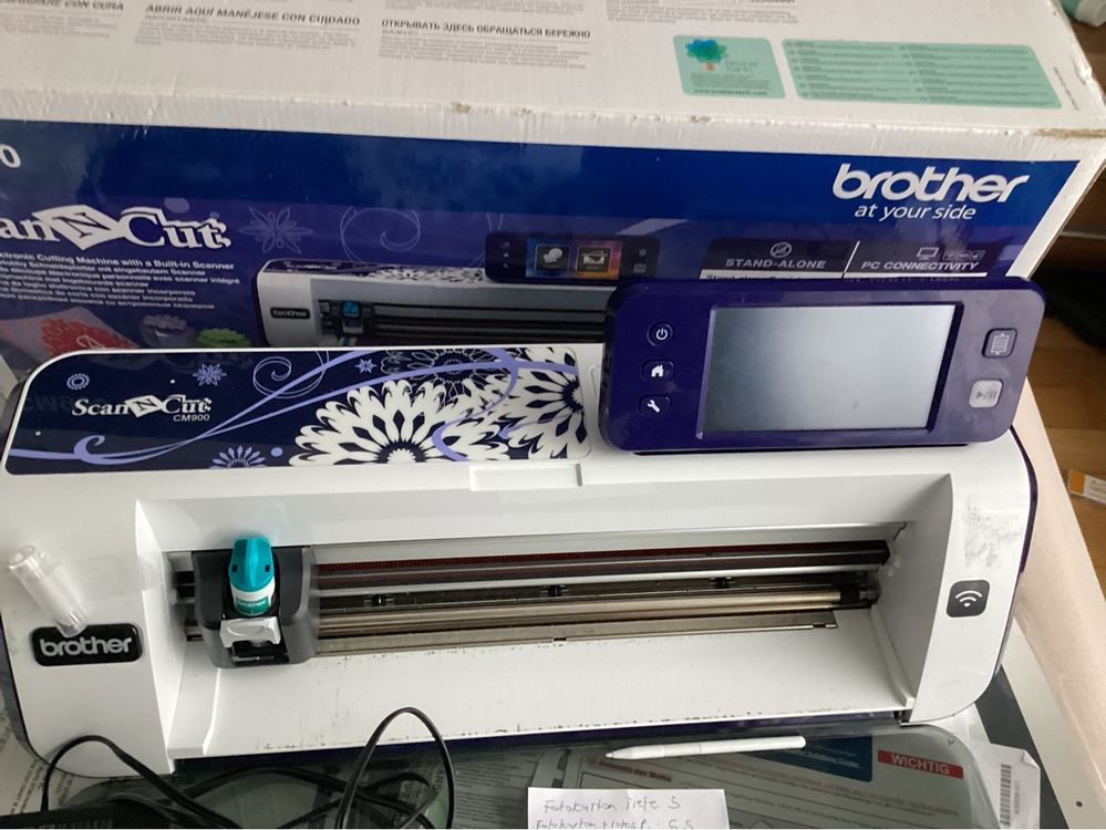 Plotter Brother Scan Cut CM900 (Gebraucht) in Rotkreuz für CHF 92 – mit ...