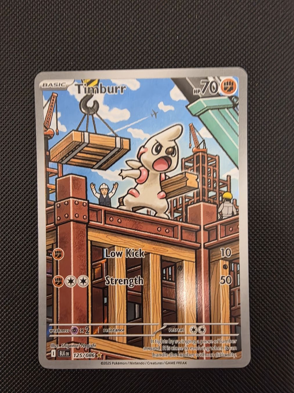 Pokémon TCG – BLK Timburr 125/086🇺🇸 (Neu (gemäss Beschreibung)) in Jona ...