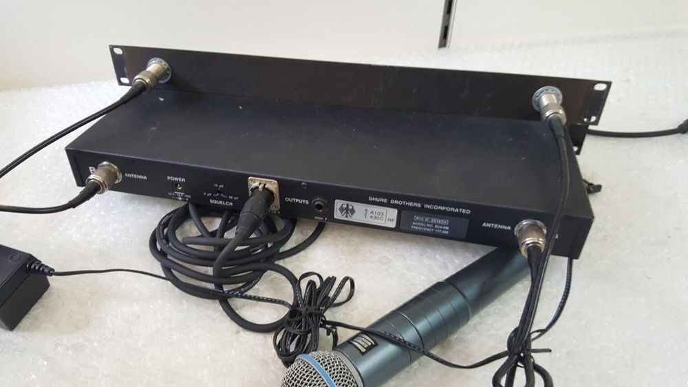 Beta 58 + SHURE EC4 Diversity Wireless | Kaufen auf Ricardo