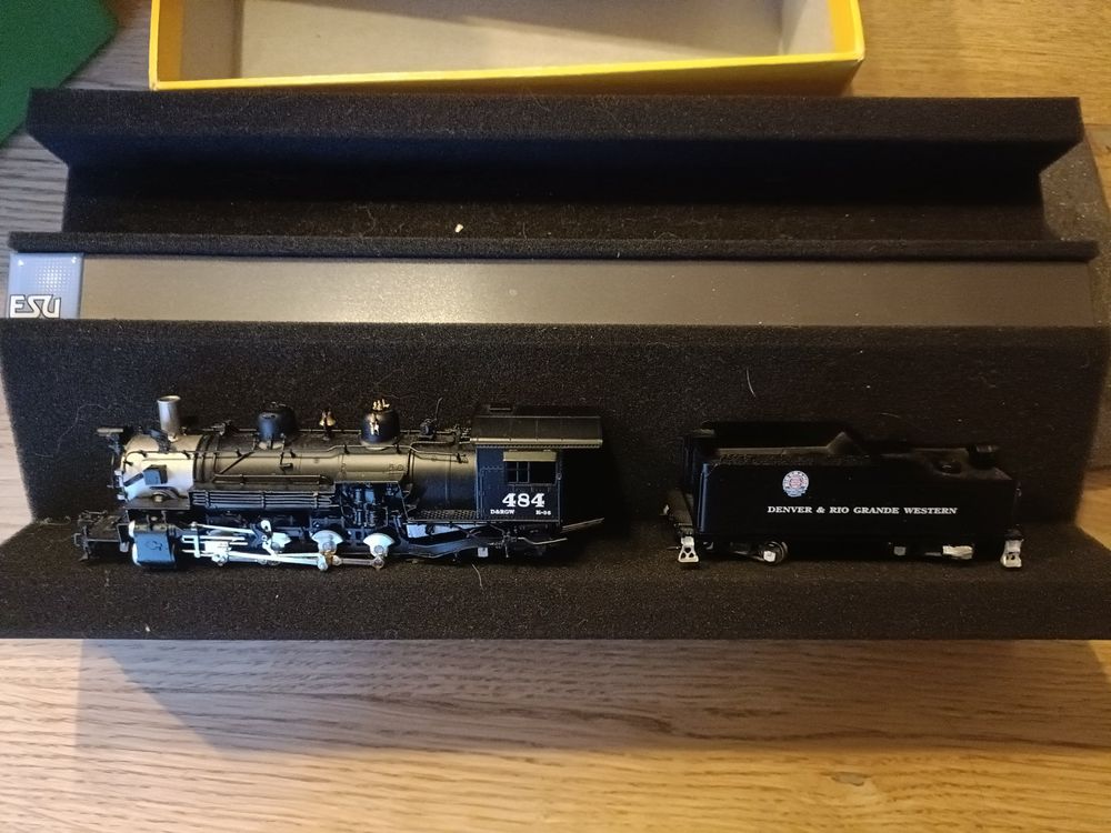 Sunset Models Inc. DRG&W 2-8-2 K-36 Early Round Gerald 484 | Kaufen auf ...