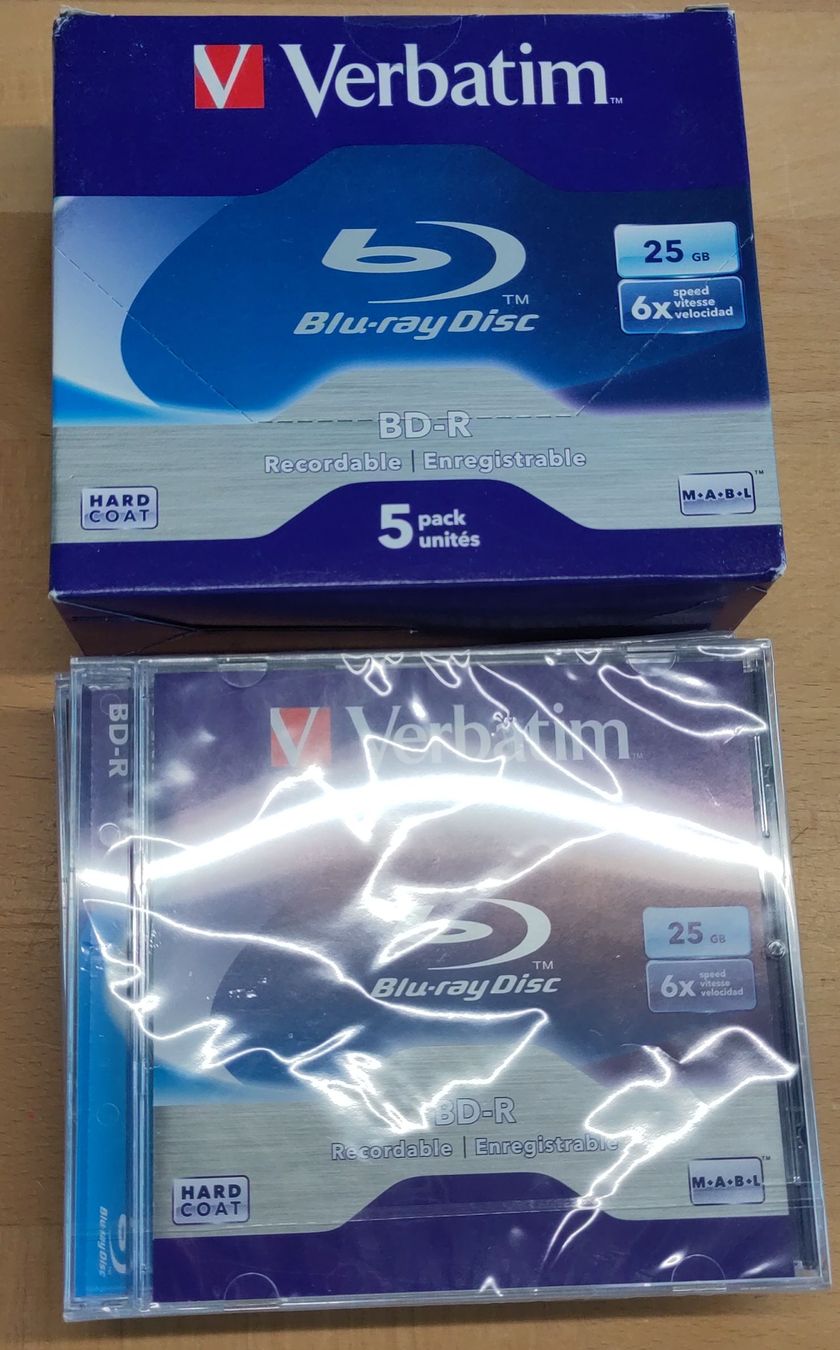 Verbatim Blu-ray Rohlinge BD-R 25GB 9er Pack, Neu (Neu und ...