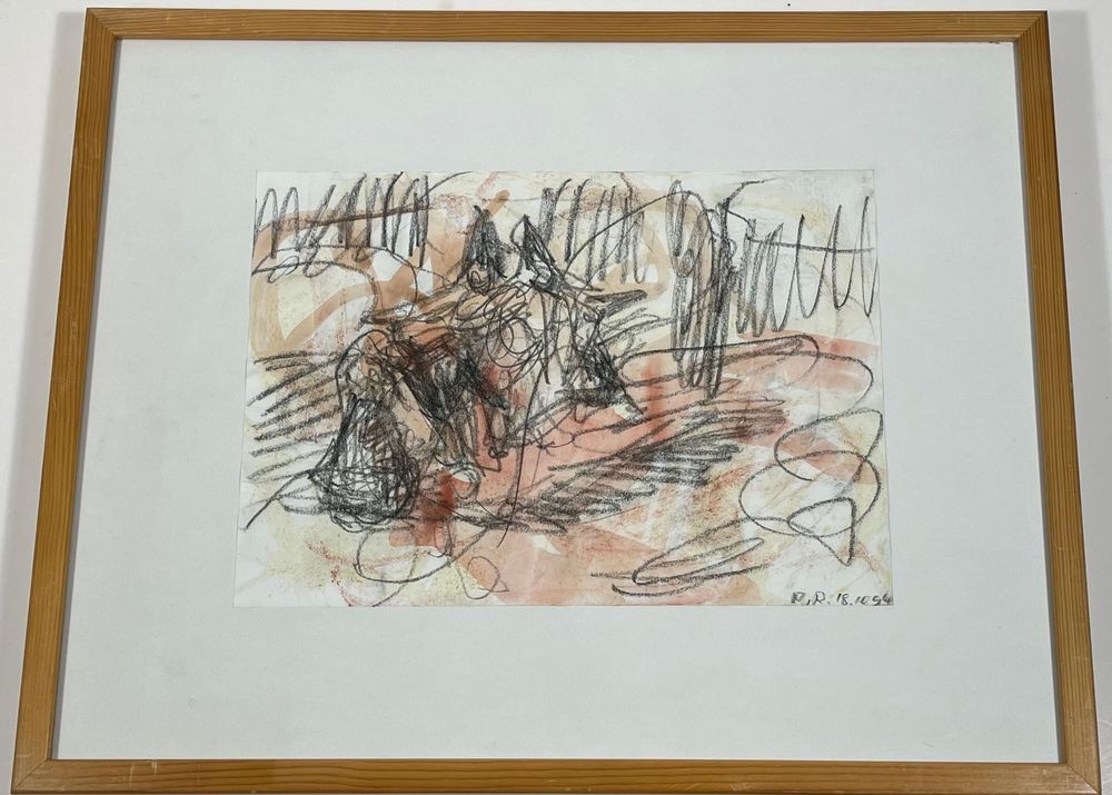 Peter Roesch (1950) Gouache (Gebraucht) in Root für CHF 180 – mit ...