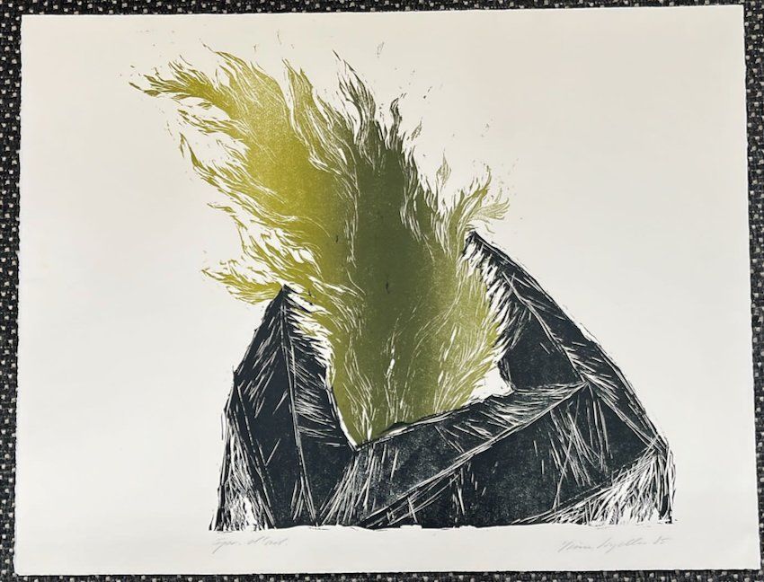 Holzschnitt handsigniert Iréne Wydler (ID b3948) (Gebraucht) in ...