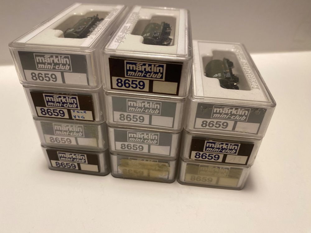 11 x Märklin 8659 Kesselwagen | Kaufen auf Ricardo