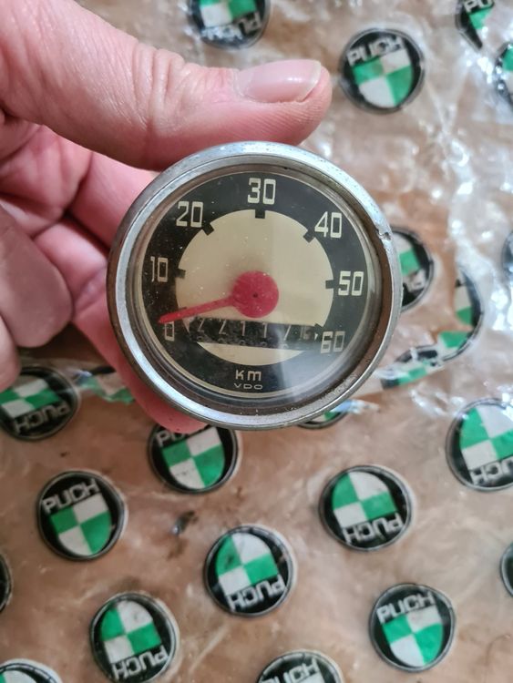 Original VDO Tacho funktionstüchtig ca.40 mm | Kaufen auf Ricardo