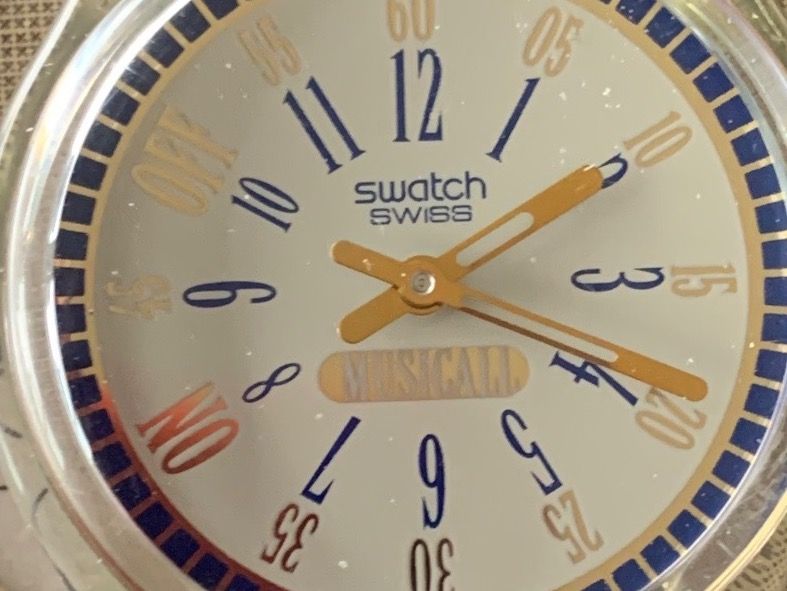 Swatch musical originalverpackt (Gebraucht) in Laufen für CHF 18 – mit ...