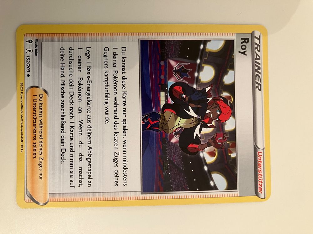 Pokemon Trainer Roy 152/203 | Kaufen auf Ricardo