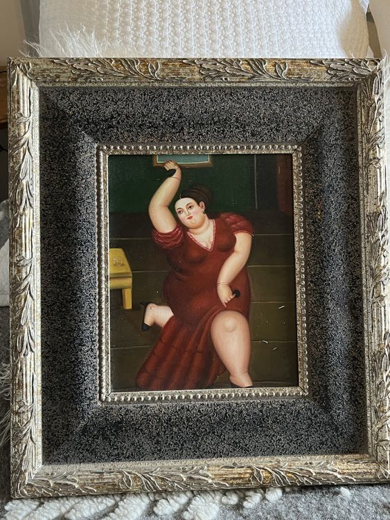 Magnifique Cadre à peinture argenté décoratif | Kaufen auf Ricardo