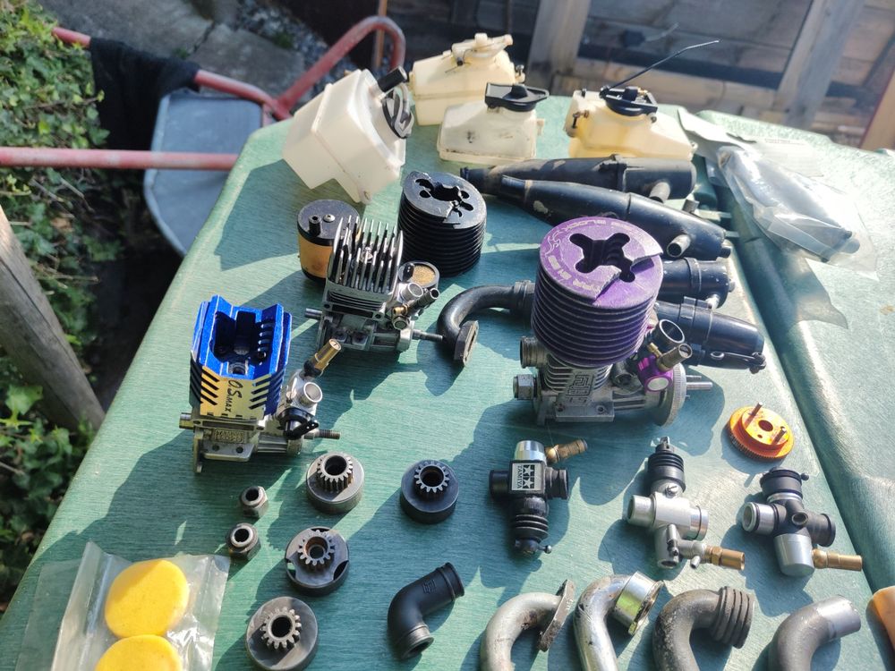 RC Verbrenner Nitro Teile inkl.Motoren (Gebraucht) in für CHF 80 – mit ...