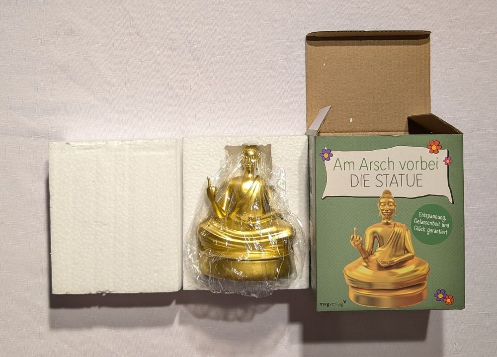 Am Arsch vorbei geht auch ein Weg - die Statue - Alexandra R (Neu und ...