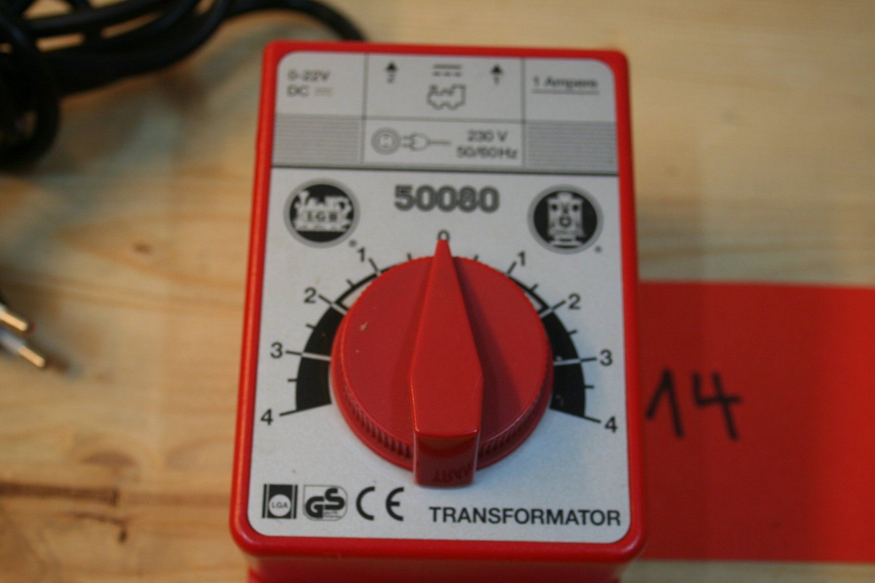 1 Trafo, 230 V, 50/60 Hz, LGB 50080 (Gebraucht) in Wettingen für CHF 25 ...