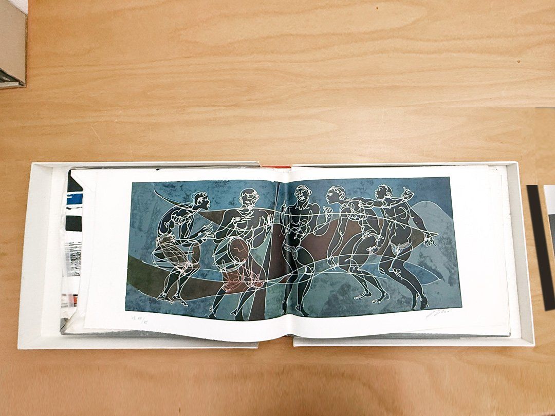 Hans Erni: Esquisses Africaines - mit 4 Orig. Lithographien (Gebraucht ...