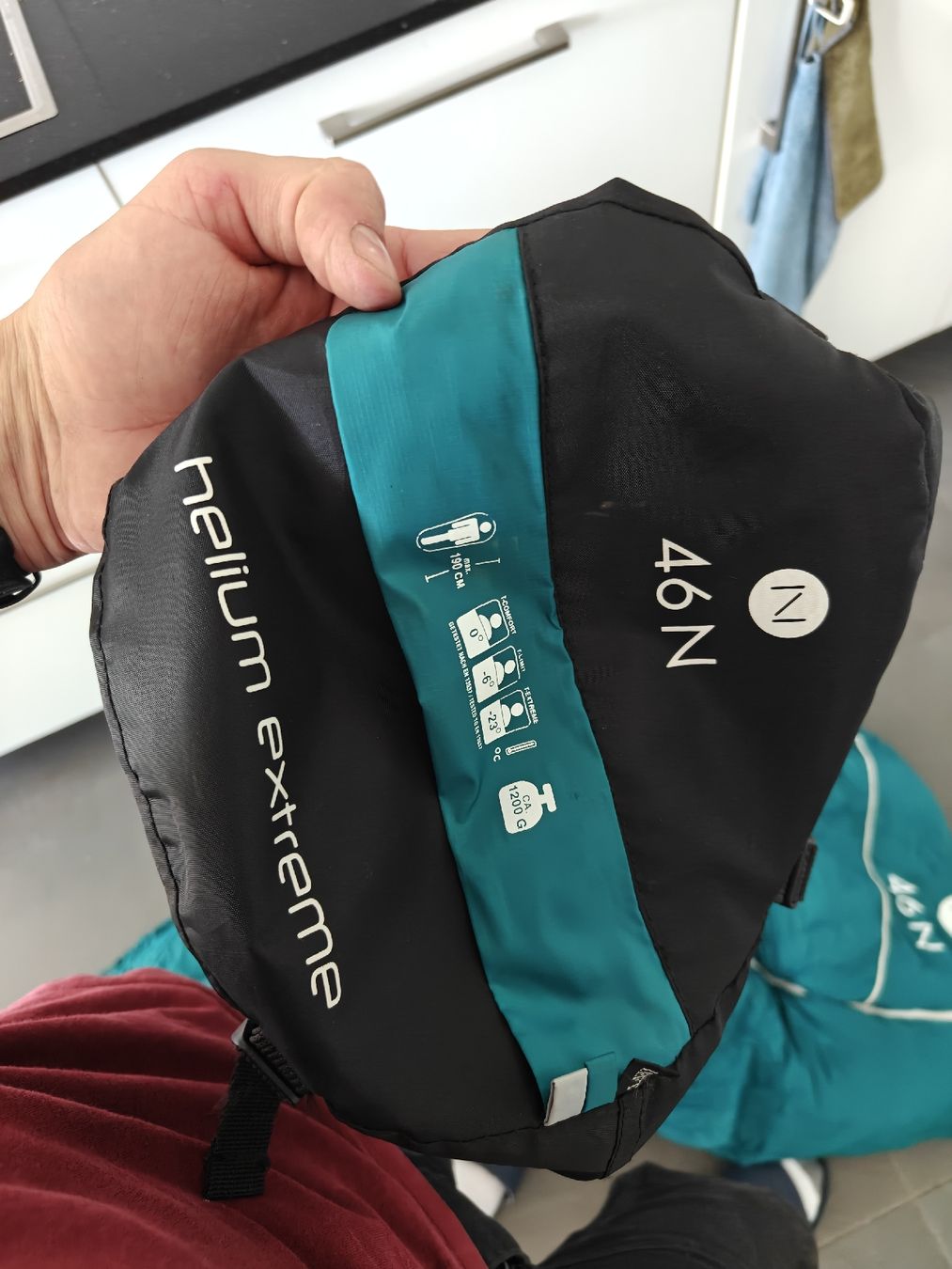 Schlafsack Helium extreme 46N top Zustand! (Gebraucht) in Reitnau für ...