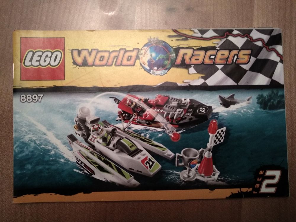 Lego World Racers 8897 Bauplan | Kaufen auf Ricardo