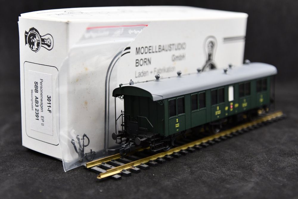 Born Personenwagen SBB AB3 3-Achsig, Spur H0, Rarität! | Kaufen auf Ricardo