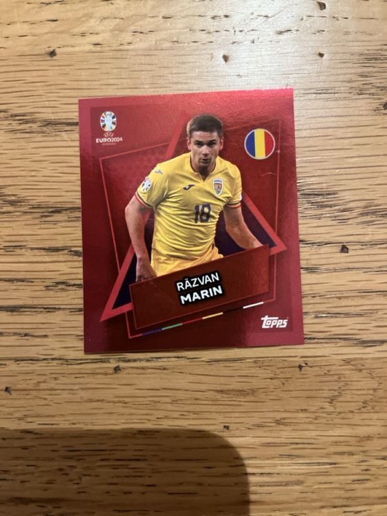UEFA Euro 2024 Topps Sticker SP ROM (Neu (gemäss Beschreibung)) in ...