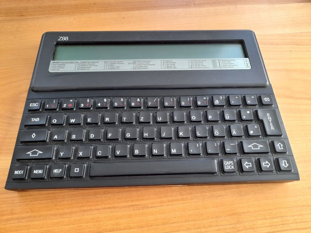 Cambridge Computer Z88 (Gebraucht) in Lütisburg Station für CHF 74 ...