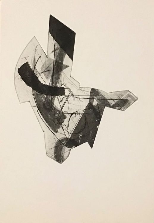 Paul SUTER (1926-2009) Seltener Radierung PROBEDRUCK (Gebraucht) in für ...