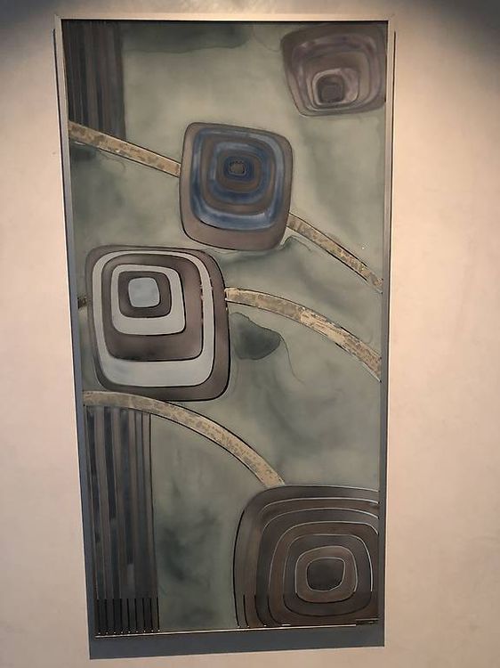 Glas-Bild UNIKAT- 100x50cm (Gebraucht) in Rüschlikon für CHF 90 – nur Abholung auf Ricardo kaufen